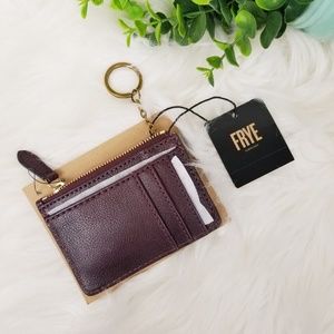 Frye | Bags | Frye Key Card Leather Wallet Wine | Poshmark